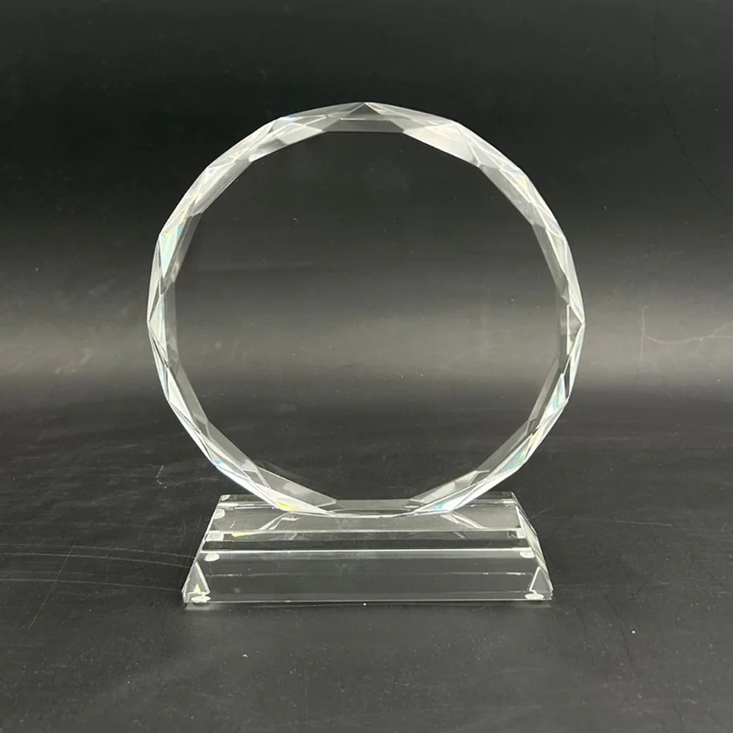 Crystal Sunflower Award – Etch