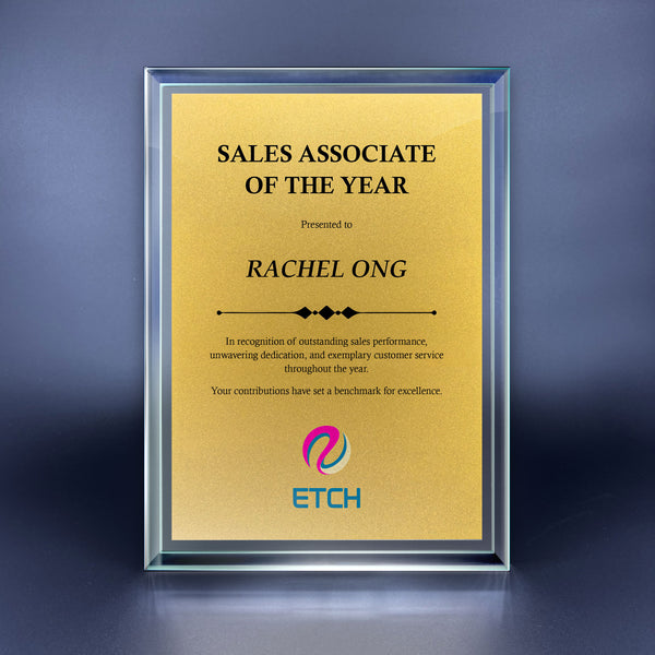 Premium Acrylic Plaque – Etch