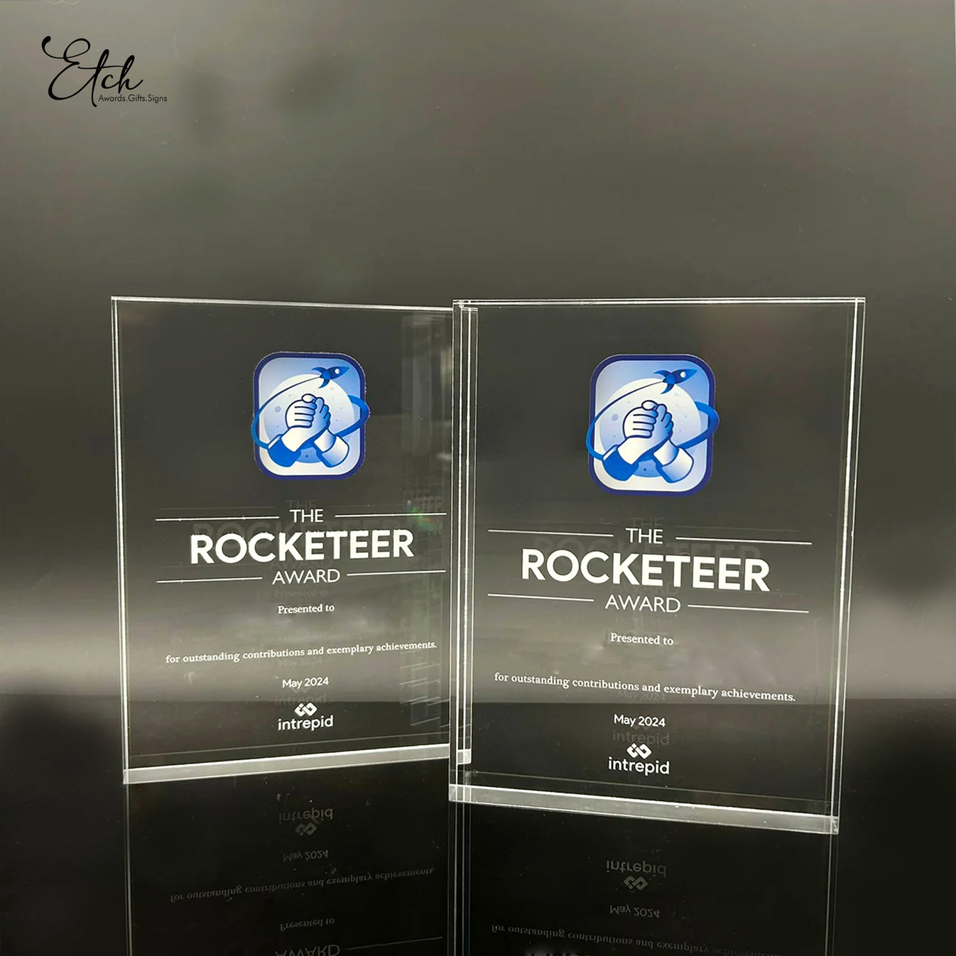 Acrylic Block Award – Etch