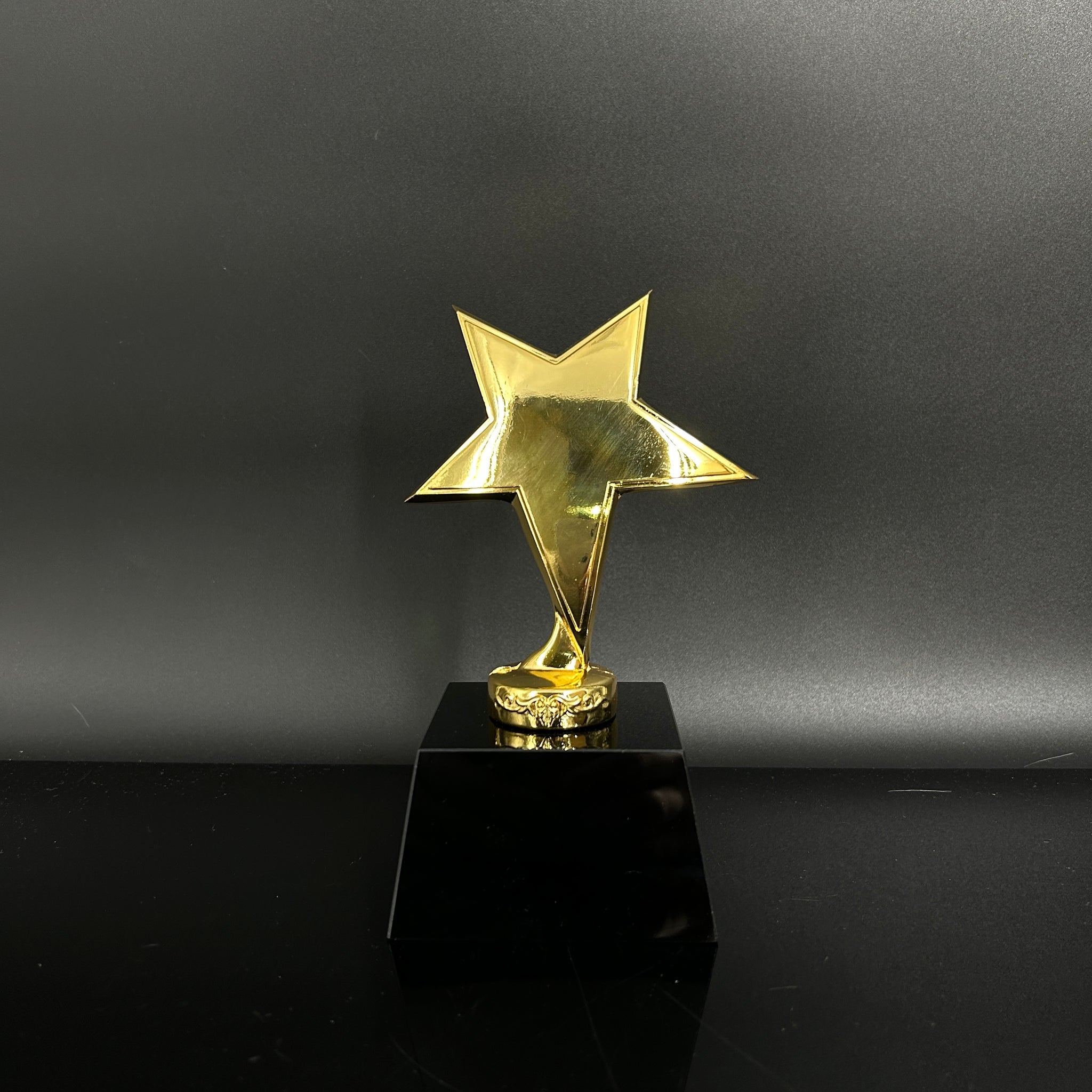 Arched Star Trophy – Etch