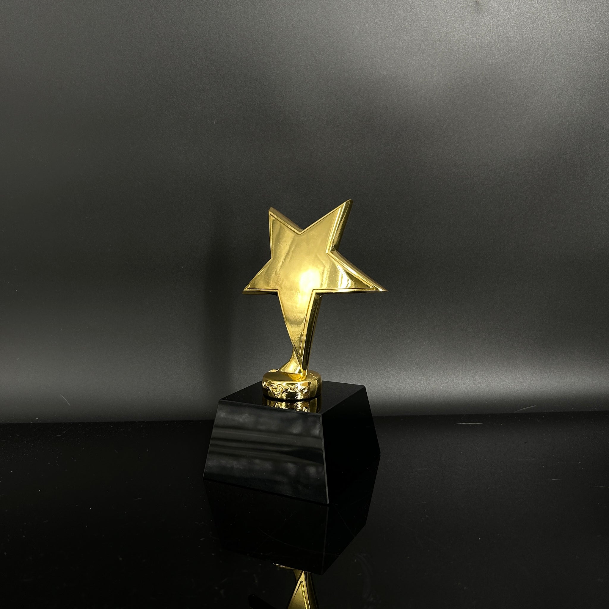 Arched Star Trophy – Etch