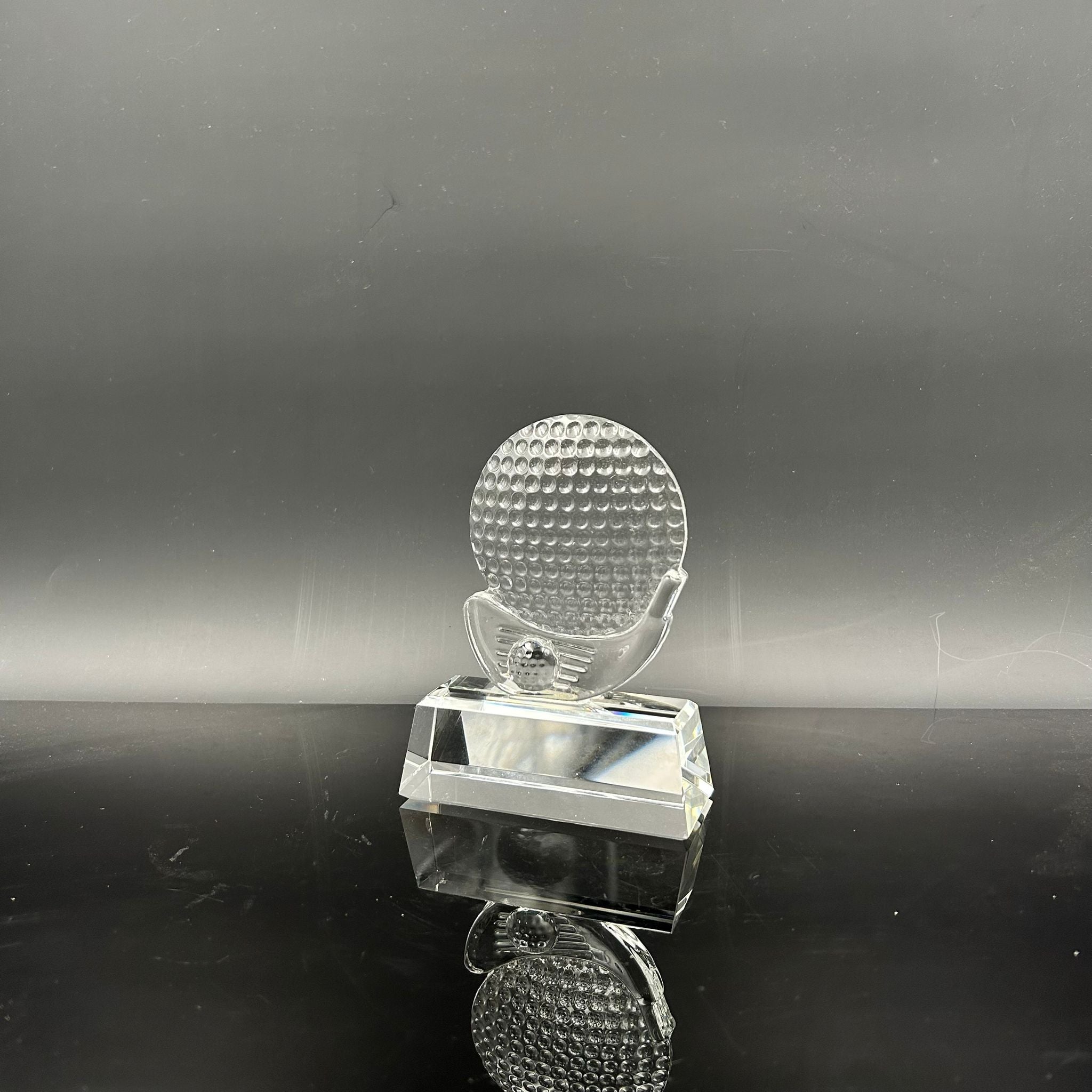 Clear Golf Putter Trophy Award – Etch