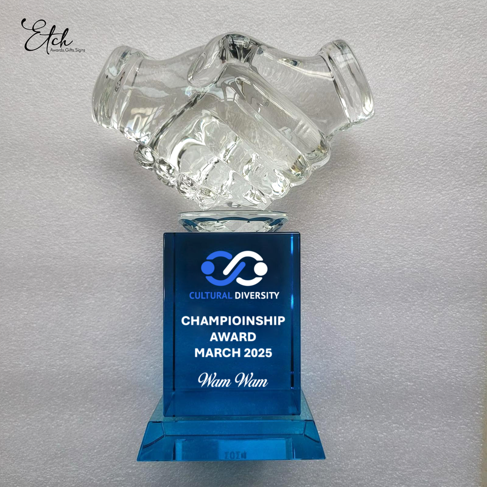 Hand-Shaking Award – Etch