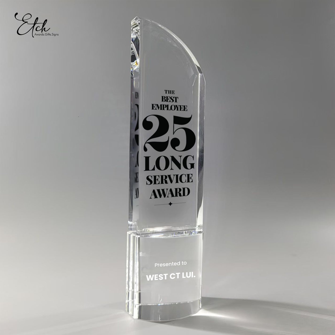 Long Service Award – Etch