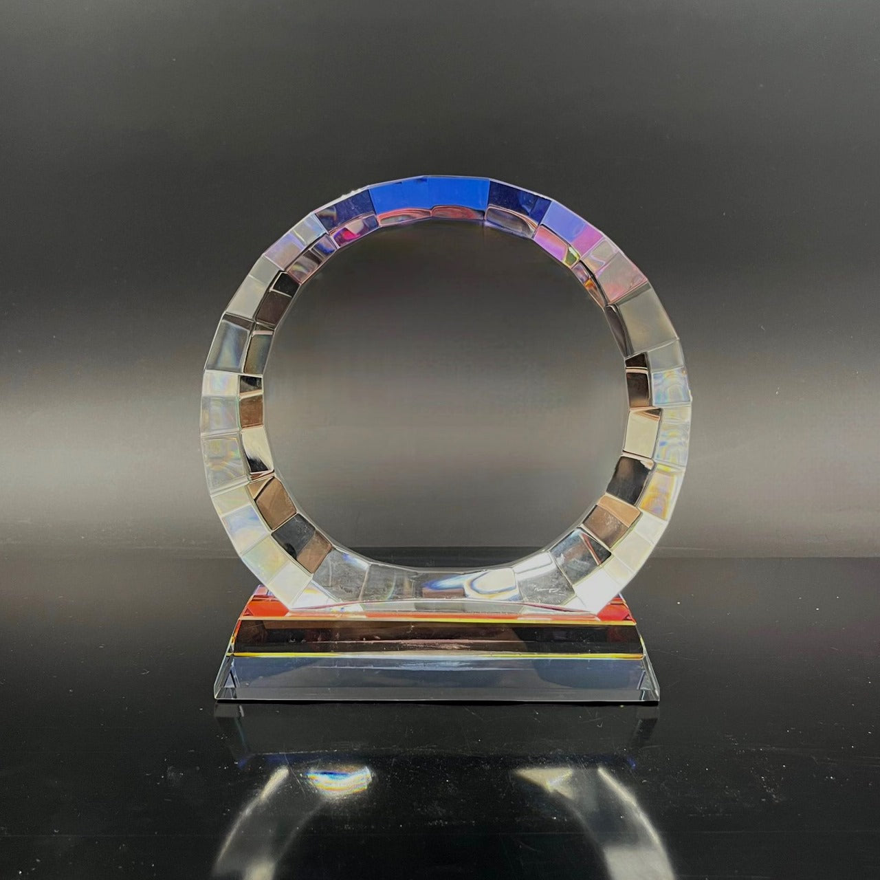 Radiant Halo Trophy Award – Etch
