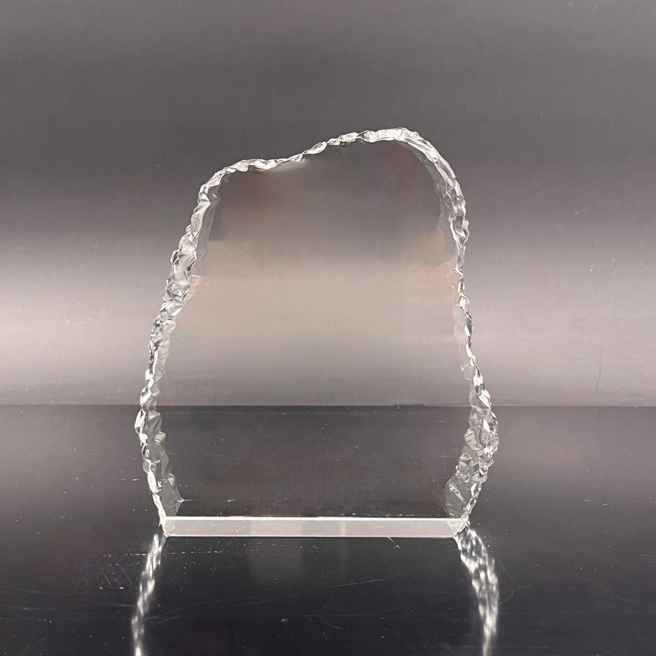 Rustic Gem Crystal Award – Etch