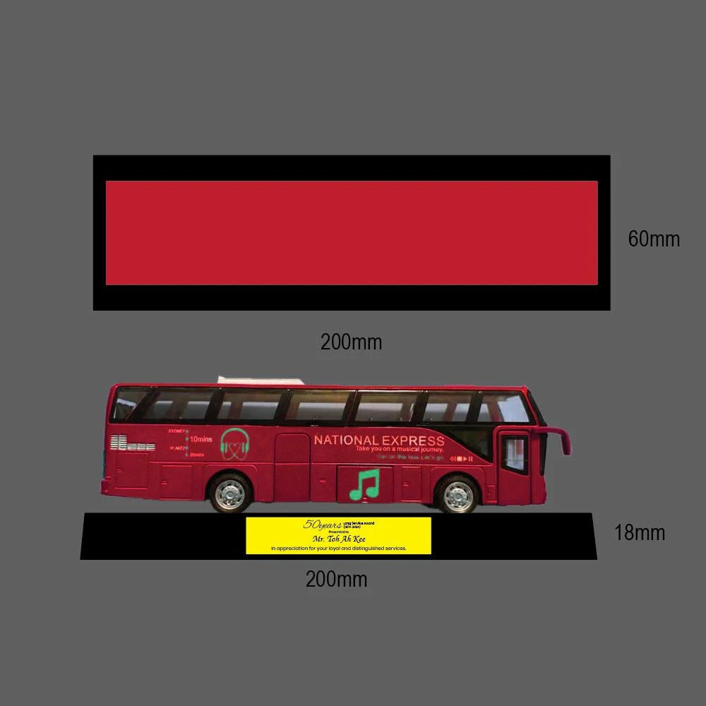 Customised 3D Car Award – Etch