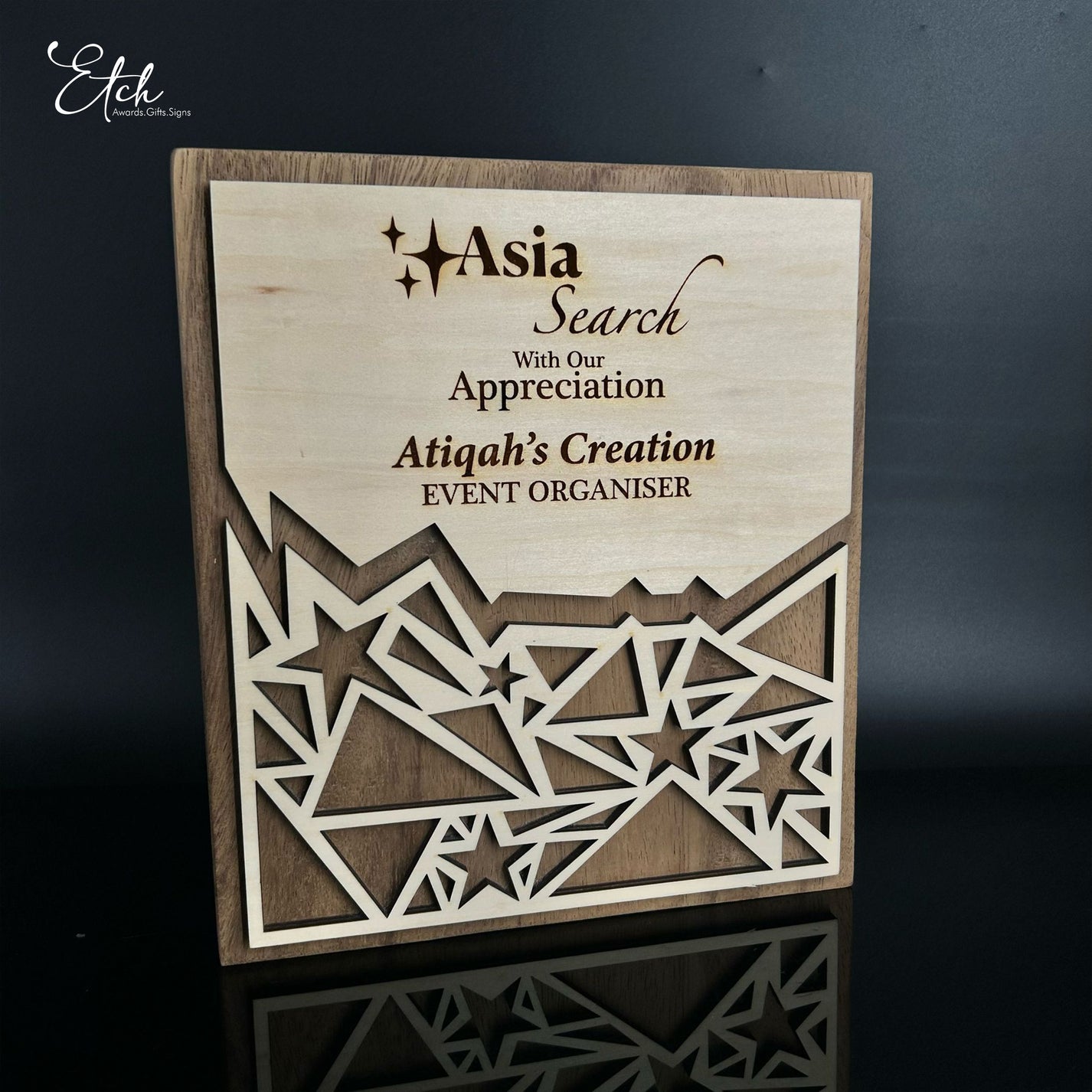 WoodCraft Award – Etch